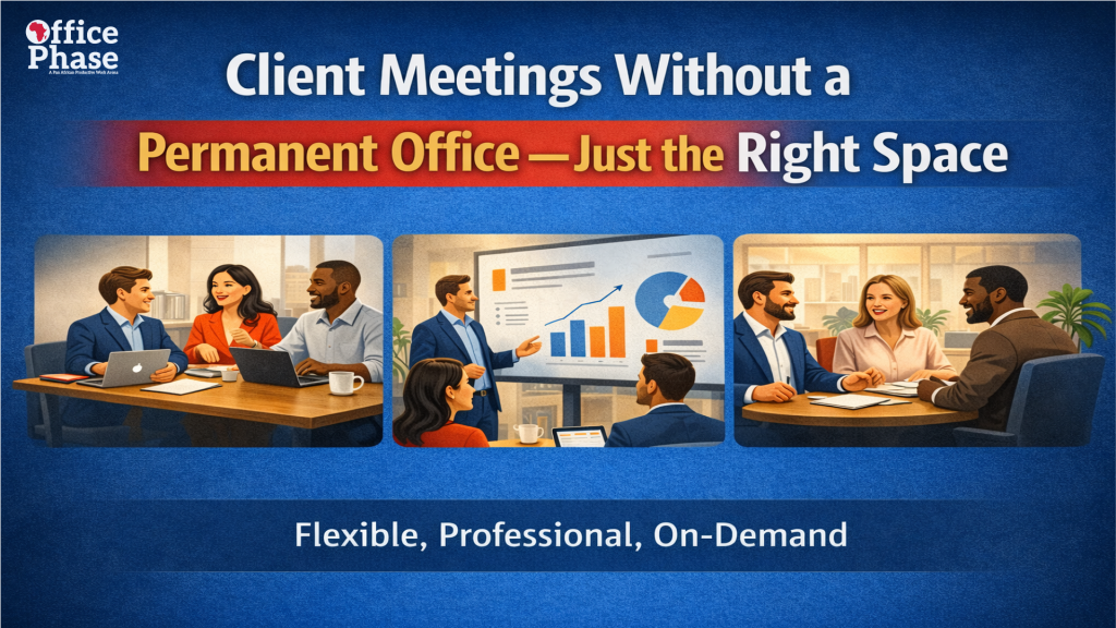 Client Meetings Without the Cost of a Permanent Office - OfficePhase Africa